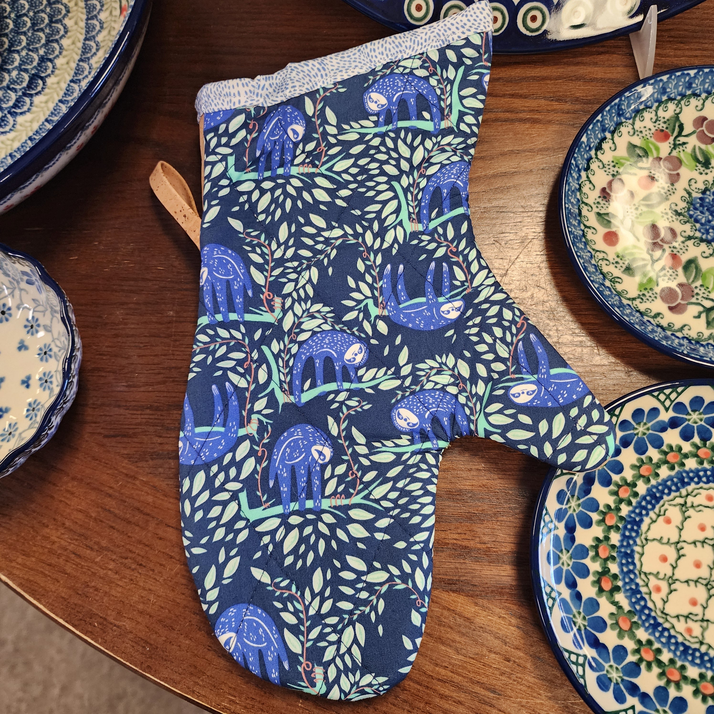 Mitt ~ Cotton & Cork Sloth – PolishPottery.com